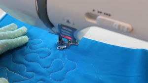 How to Free Motion Quilt on a Regular Sewing Machine - Quilt Trails WNC